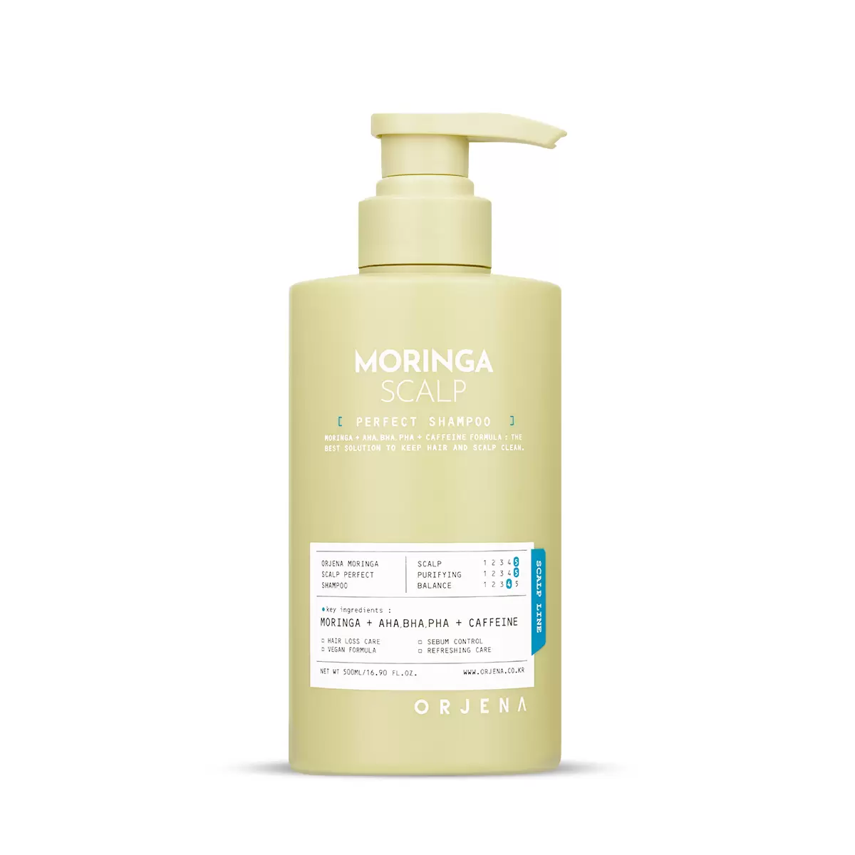 Moringa Scalp Perfect Shampoo, 500ml, Orjena – ORJENA