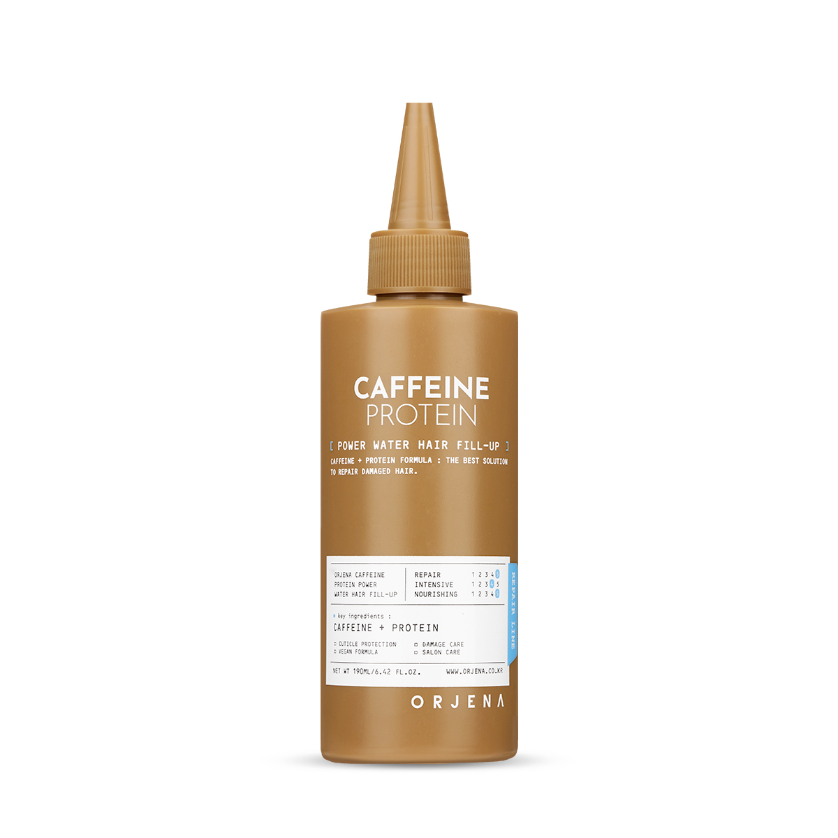 Hair Treatment Caffeine Protein Power Hair Fill-Up, 190ml, Orjena – ORJENA